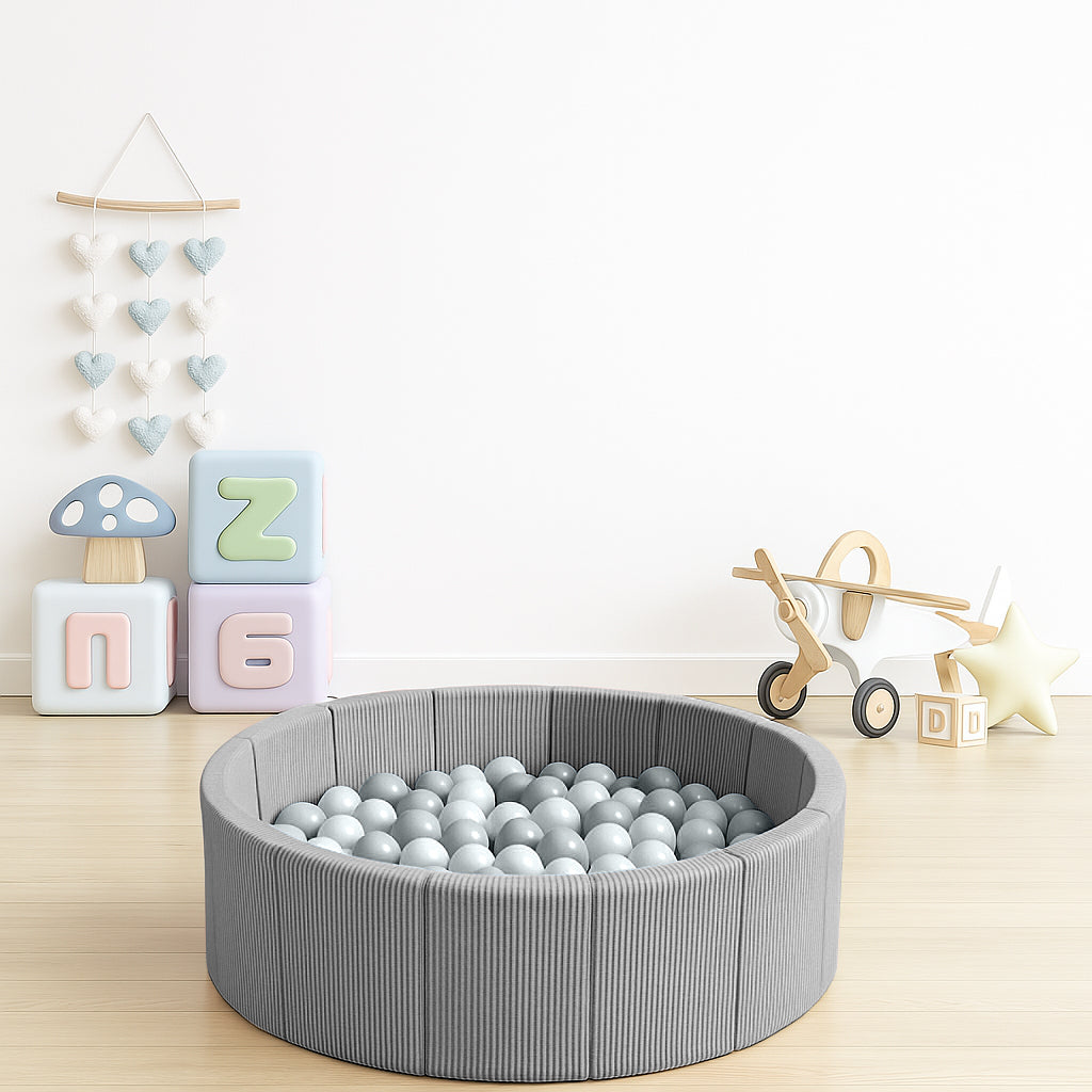 Foldable Ball Pit 150 Balls - Corduroy – Cloud 9 Comfort